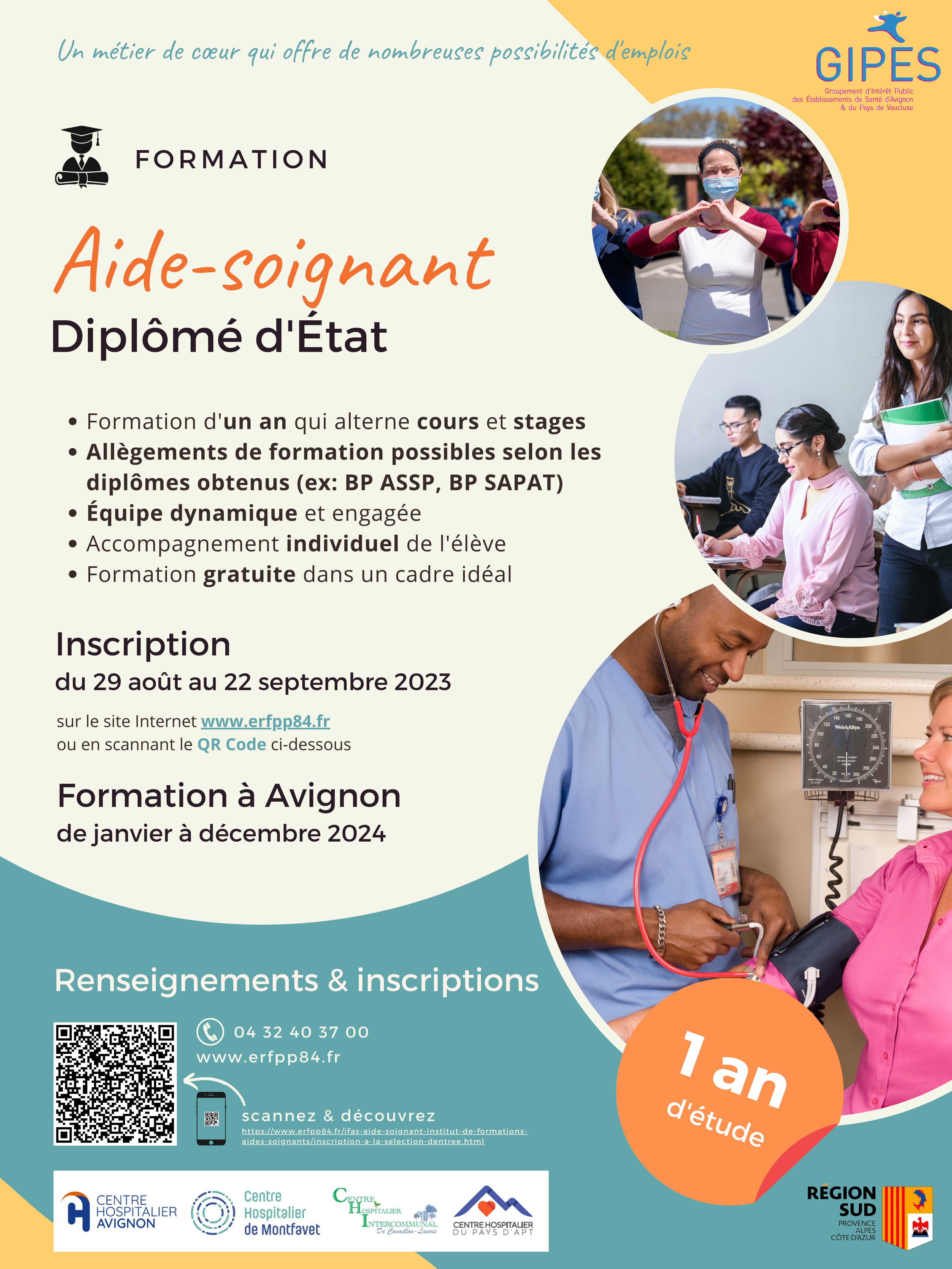 Inscription à la sélection d’entrée